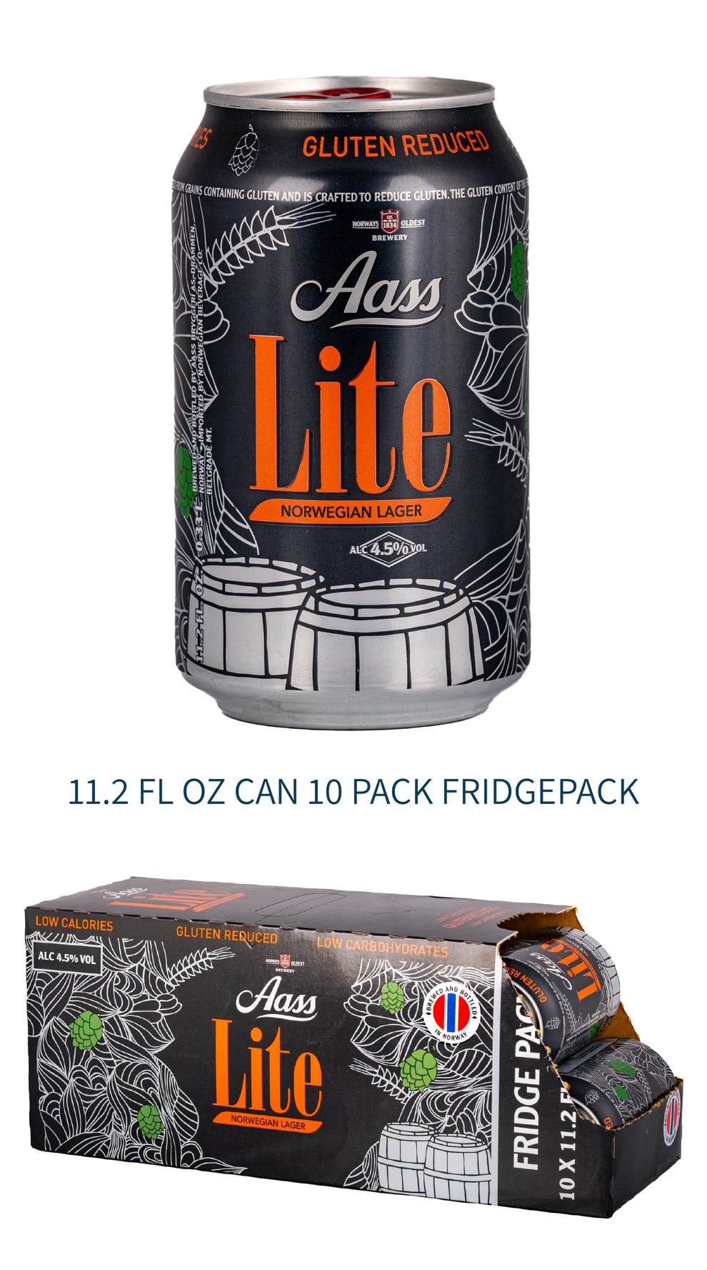 AASS LITE NORWEGIAN LAGER – Norwegian Beverage Co